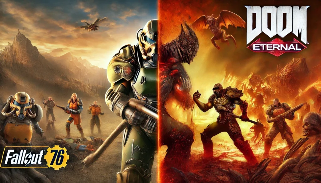 Геймери можуть безкоштовно зіграти в Fallout 76 та Doom Eternal ...
